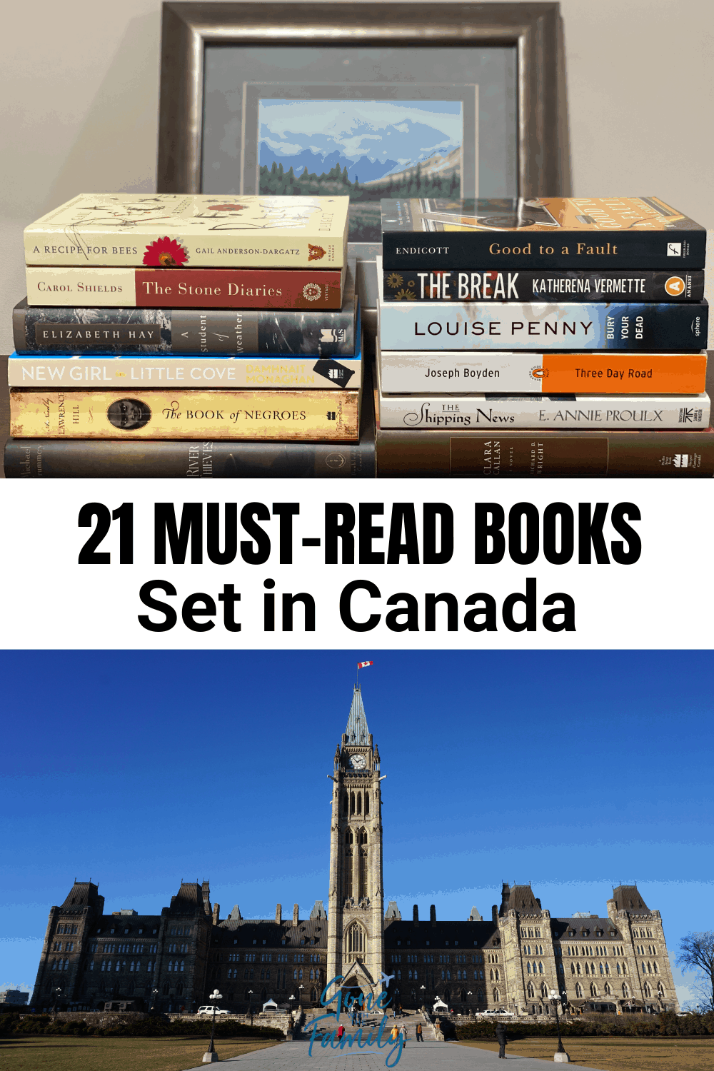 21 Must-Read Books Set in Canada - Gone With The Family