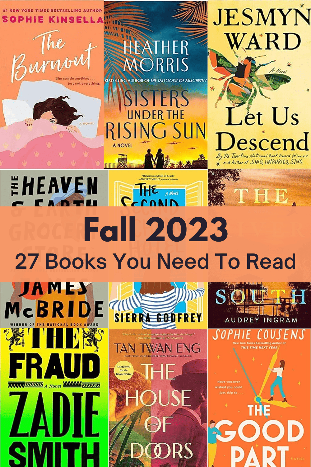 27 of the Best Books to Read Fall 2023 - Gone With The Family