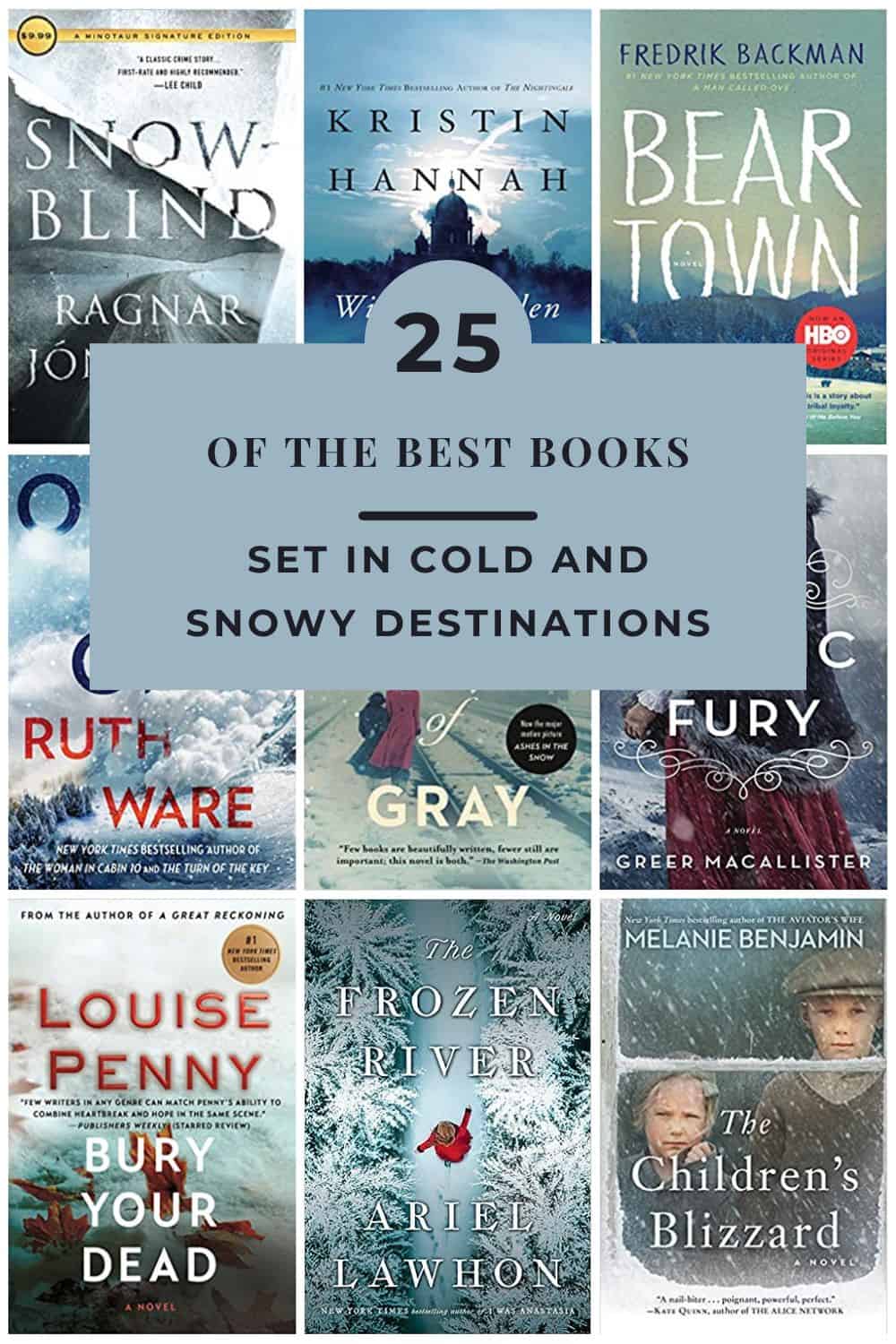 25 Books Set in Cold and Snowy Places to Read This Winter - Gone With ...