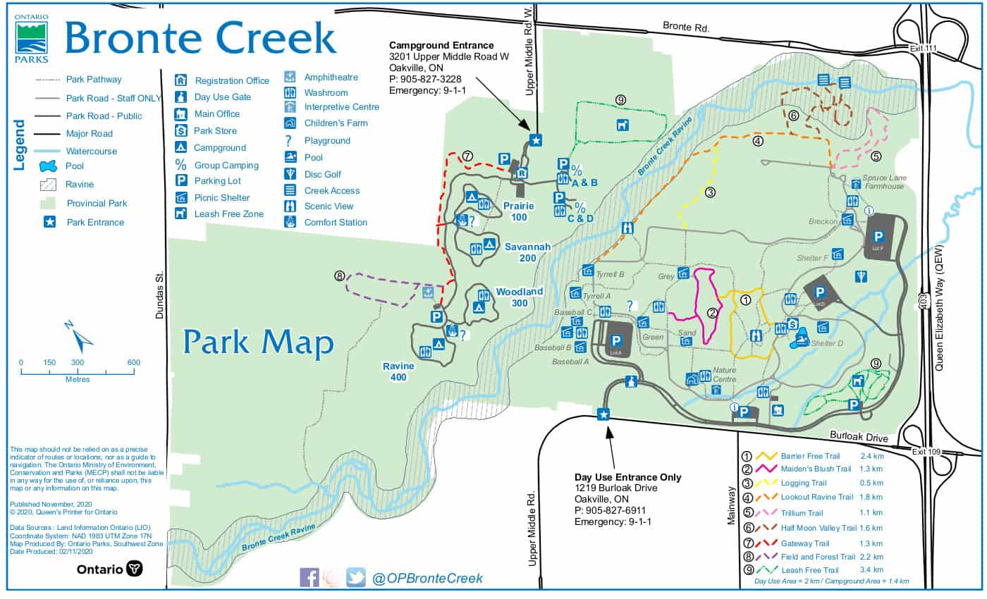 Exploring the Nature Trails at Bronte Creek Provincial Park - Gone With ...
